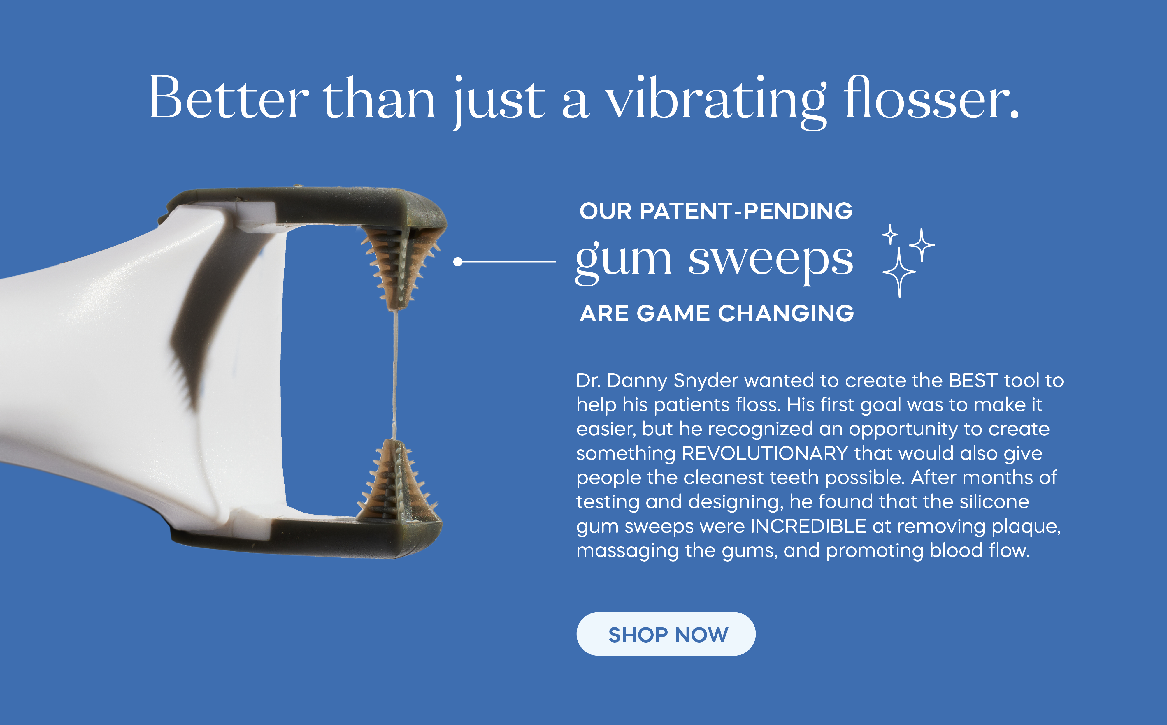 Slate Electric Flosser Starter Kit – Slate Flosser