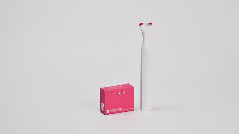 Pink THIN Floss Heads – Slate Flosser